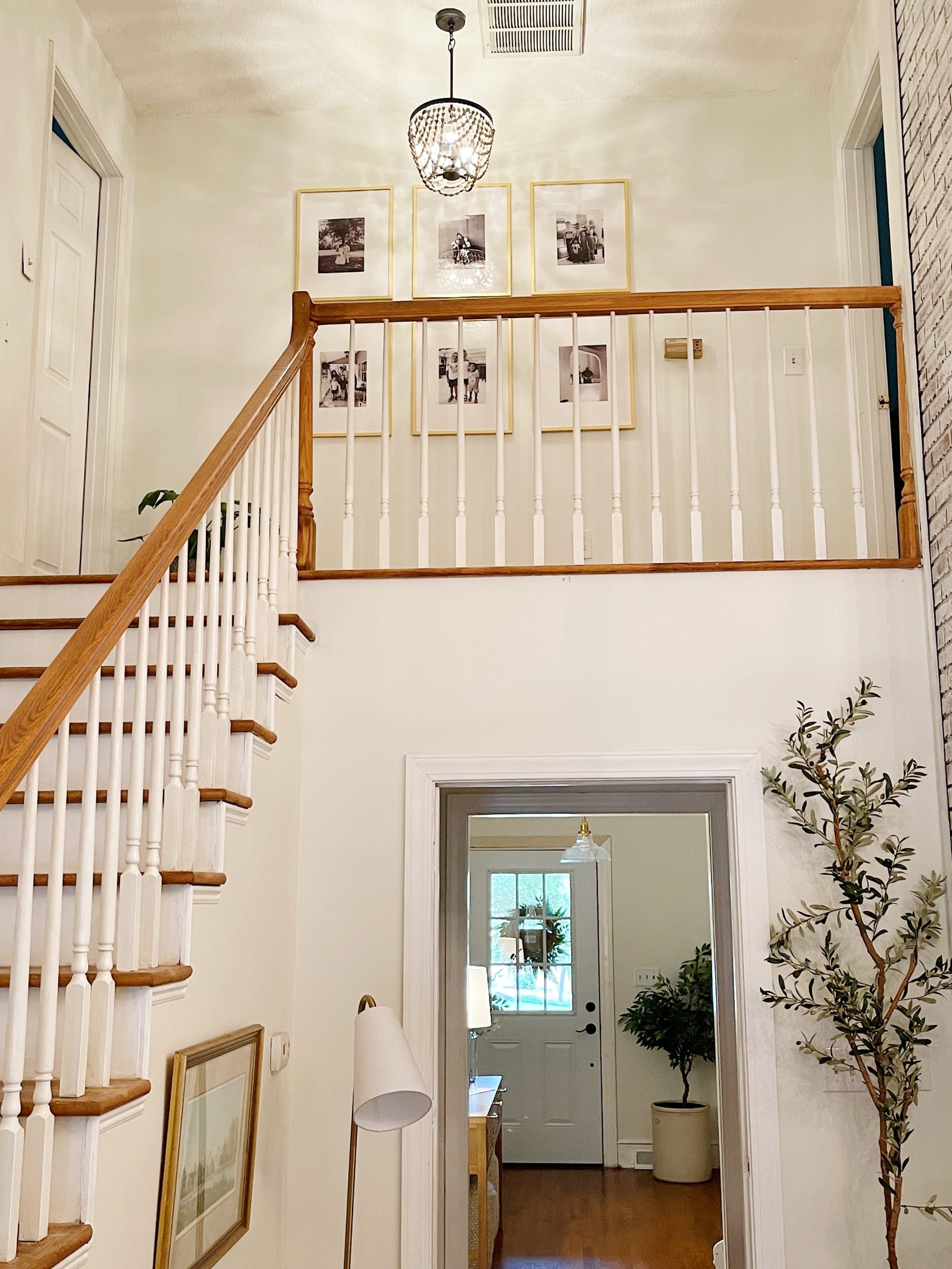 Landing makeover | ourgatheredcottage.com